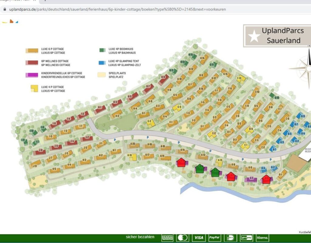 UplandParcs Sauerland: Ausstattung, Lage und weitere Details - Einfach ...